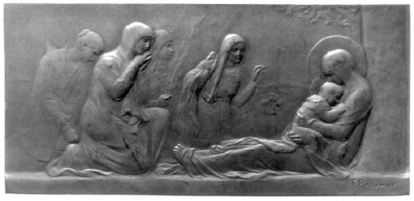 Adoration de l'Enfant Jésus - Félix Rasumny | Musée d'Orsay