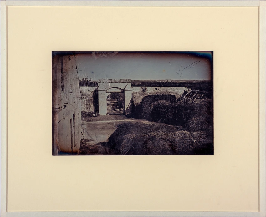 Cour de ferme, Suresnes - Louis Armand Hippolyte Fizeau | Musée d'Orsay