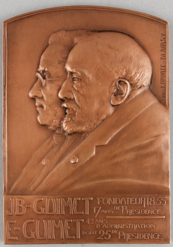 Jean-Baptiste et Emile Guimet - Léo Laporte-Blairsy | Musée d'Orsay