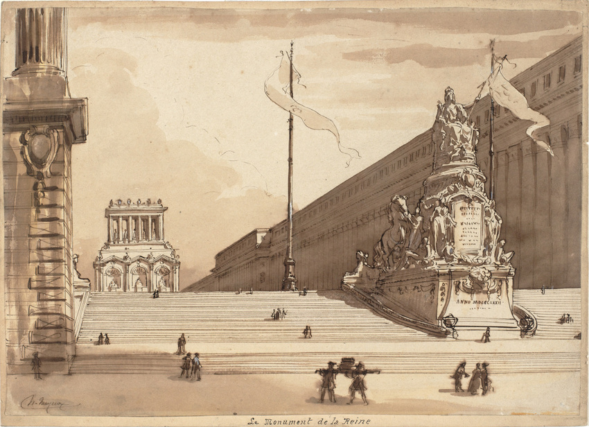 Le Monument de la reine - Pierre Henri Mayeux | Musée d'Orsay