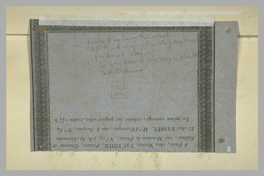 Annotations manuscrites - Eugène Boudin | Musée d'Orsay