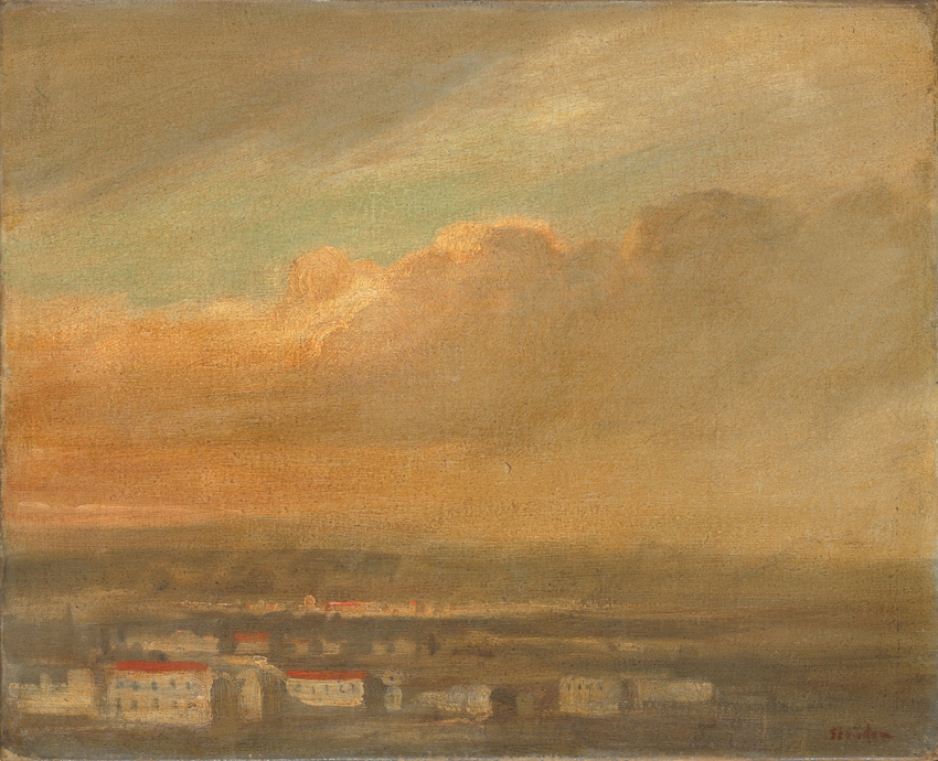 Paysage urbain - Théophile Alexandre Steinlen | Musée d'Orsay