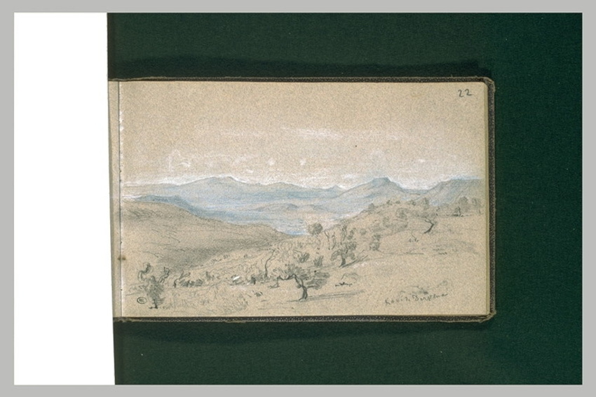 Paysage - Léon Belly | Musée d'Orsay