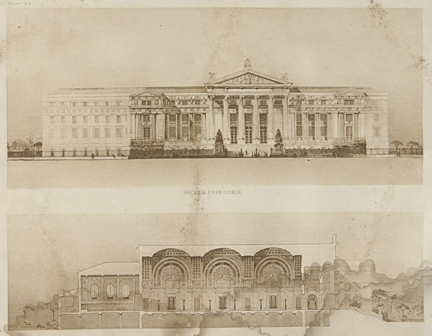 Palais de Justice du Caire - Raoul Brandon | Musée d'Orsay