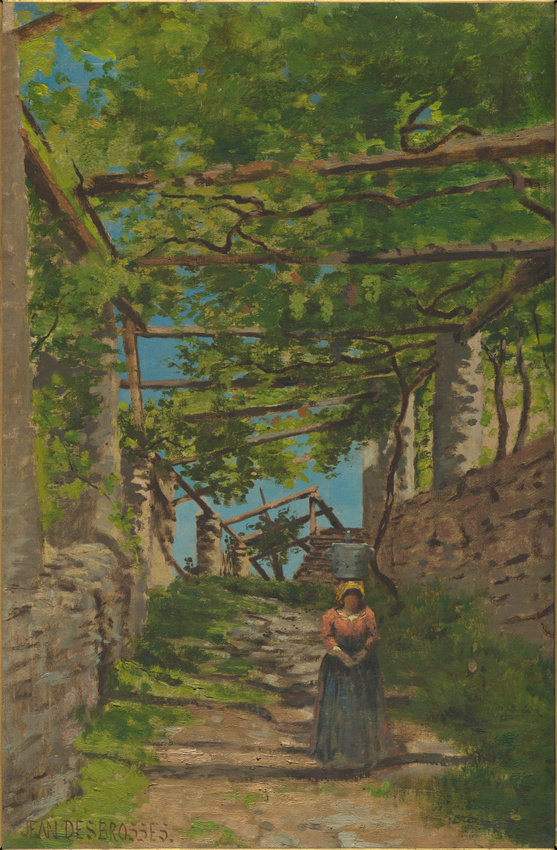 Sous les vignes - Jean Desbrosses | Musée d'Orsay