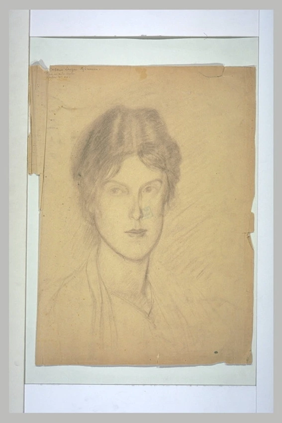 Portrait de Madame Lauger Bjornson - Théophile Alexandre Steinlen ...