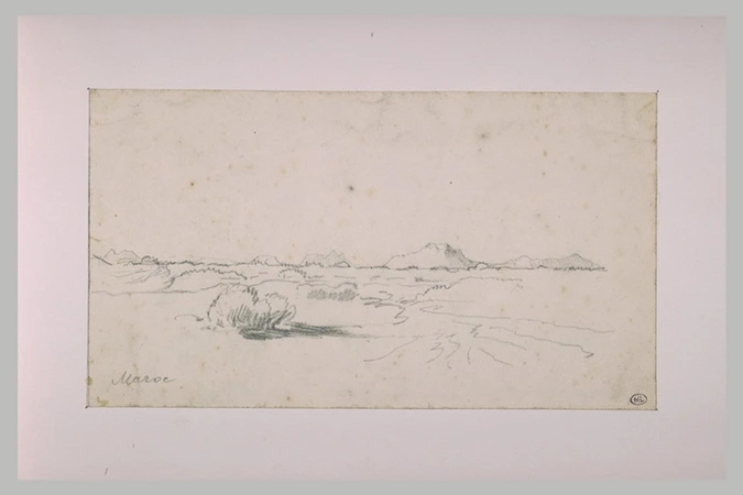 Paysage aride - Gustave Guillaumet | Musée d'Orsay Paysage aride - Gustave Guillaumet | Musée d'Orsay