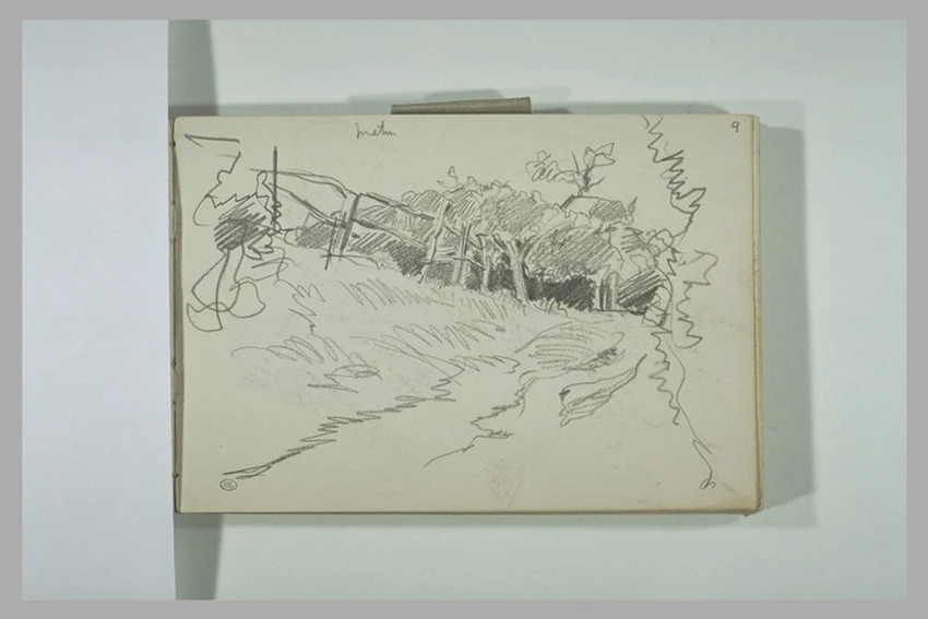 Chemin dans la campagne - Paul Mathey | Musée d'Orsay