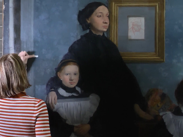 Video · Restoration of a masterpiece: Family Portrait by Edgar Degas ...
