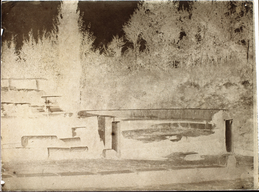 Pompéi, tombe de la prêtresse Mamia - Alfred-Nicolas Normand | Musée d ...