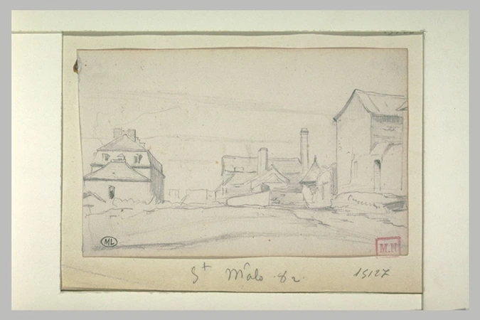 Village - Félix Joseph Barrias | Musée d'Orsay