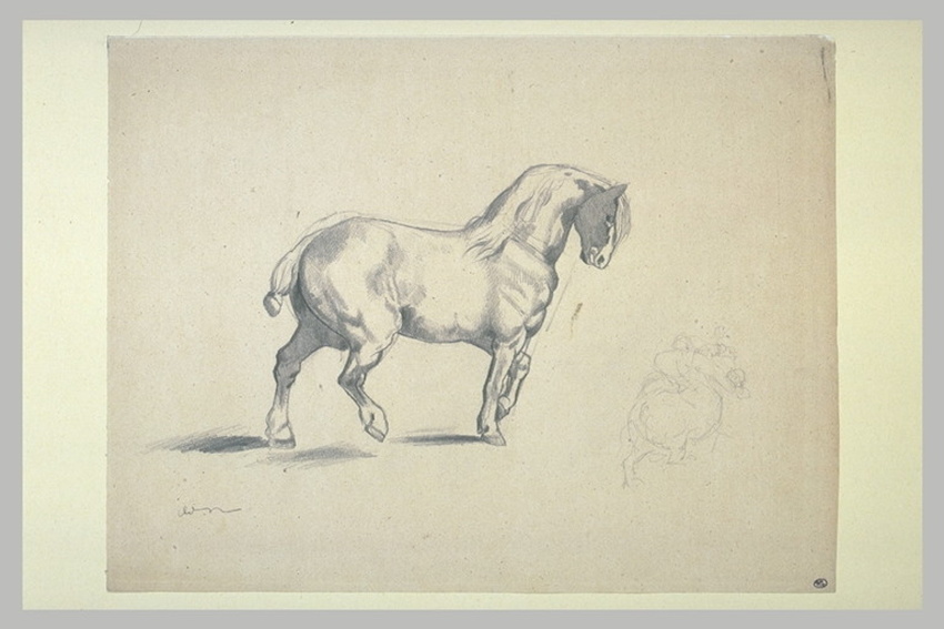 Cheval, et figures - Odilon Redon | Musée d'Orsay