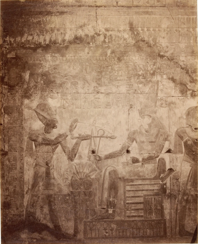 Mur sud, entre la porte de Sétih et celle de Harmachis - Anonyme ...