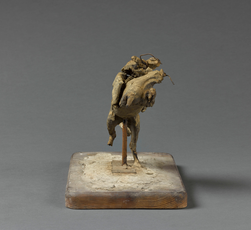 Cavalier sur un cheval cabré - Rembrandt Bugatti | Musée d'Orsay