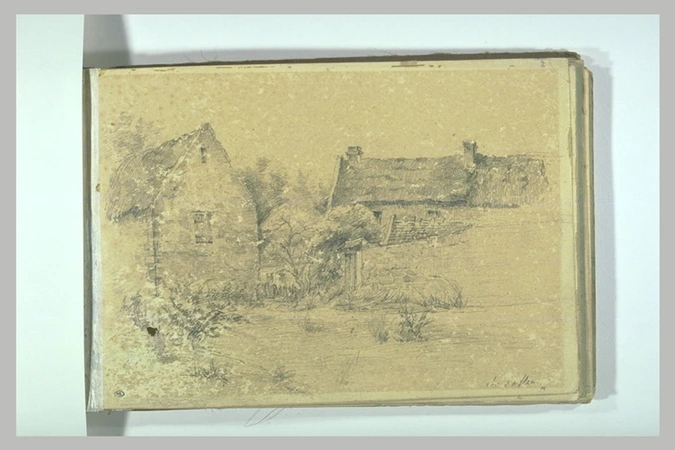 Une ferme - Léonide Bourges | Musée d'Orsay