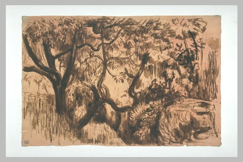 Arbres et Buissons - René Piot | Musée d'Orsay