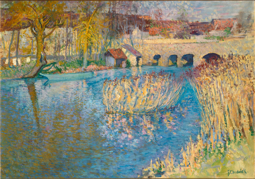 Rivière au printemps - Francis Brooks Chadwick | Musée d'Orsay