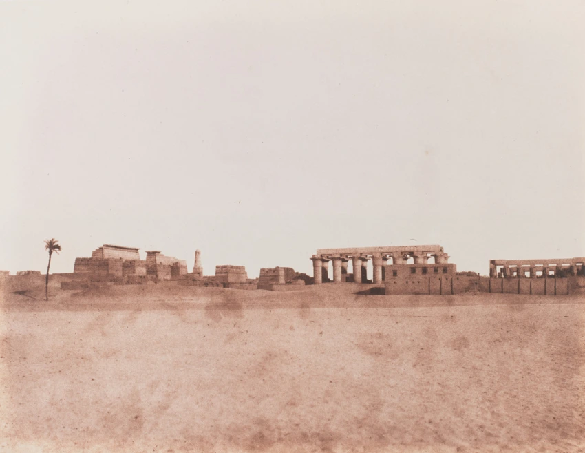 Louksor, Thèbes - Vue générale des ruines - Félix Teynard | Musée d'Orsay