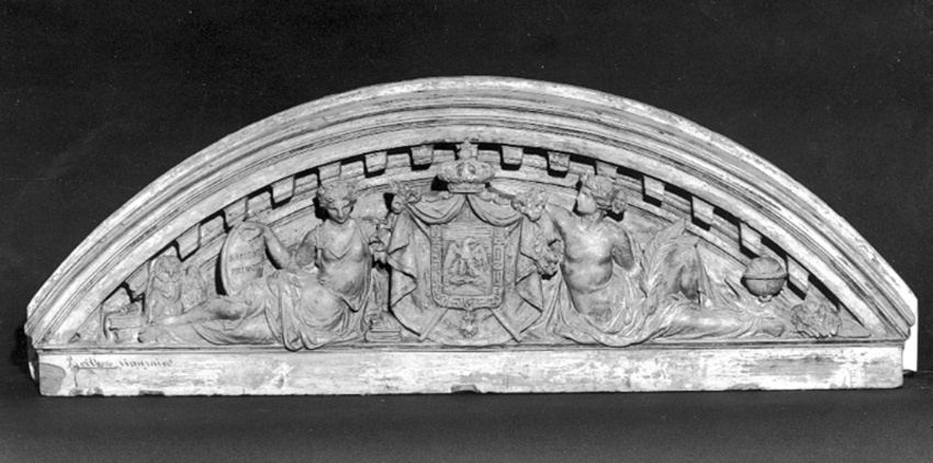 Fronton aux armes impériales - Joseph Pollet | Musée d'Orsay