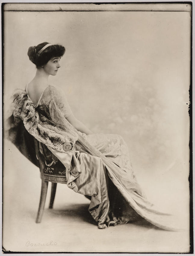 Portrait de Consuelo Vanderbilt, duchesse de Marlborough - Brown ...