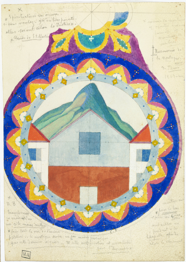 La montagne noire de Thann - Charles Filiger | Musée d'Orsay