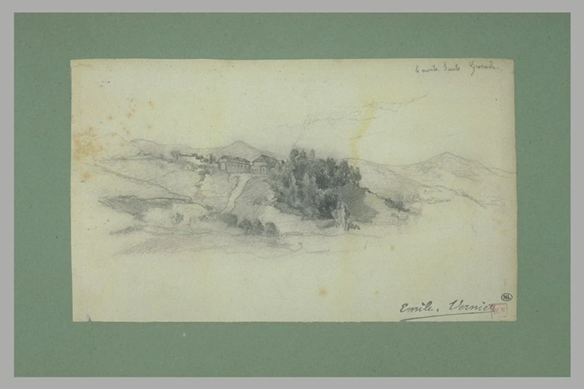 Le Monte Santo à Grenade - Emile-Louis Vernier | Musée d'Orsay