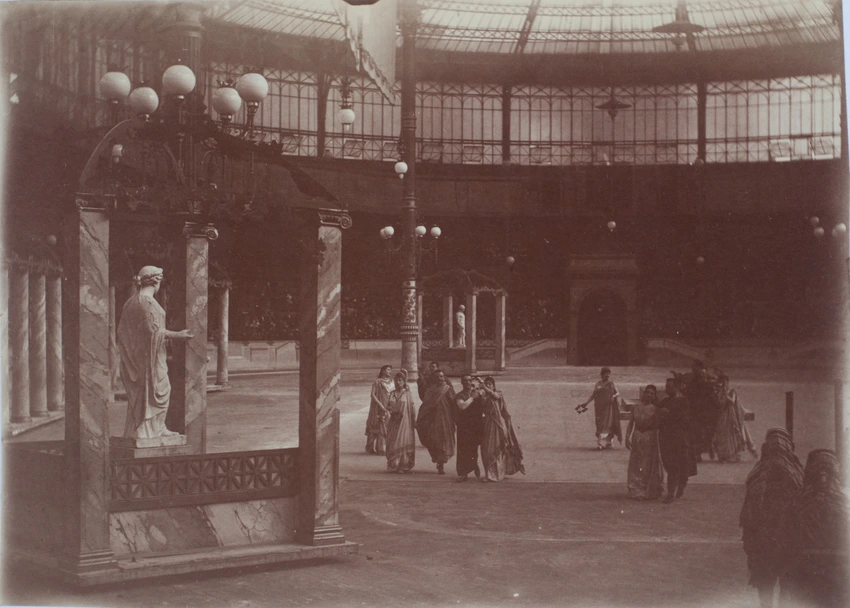 Hippodrome de l'Alma, Pantomime Néron - Albert Londe | Musée d'Orsay
