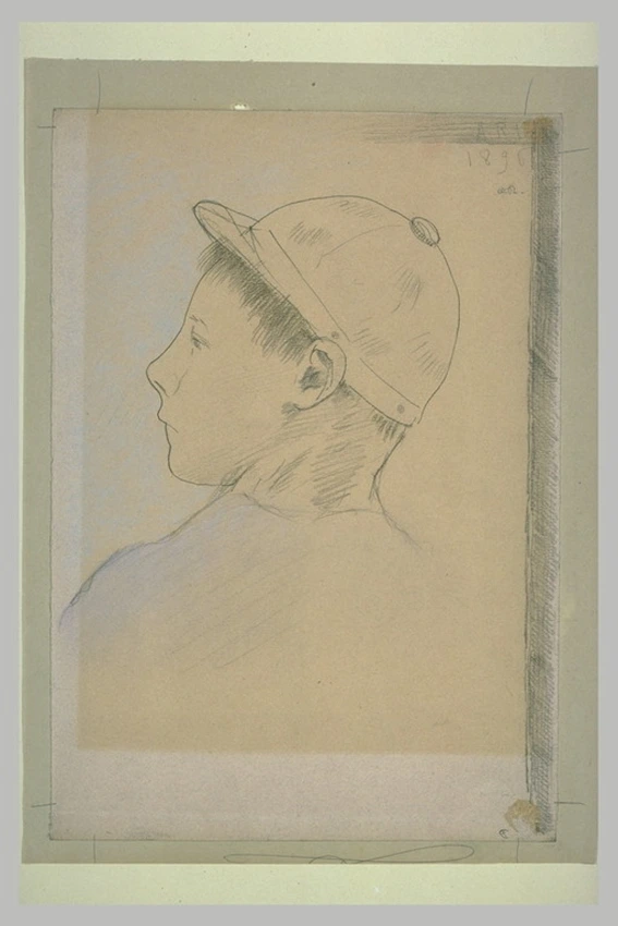 Portrait d'Arï Redon - Odilon Redon | Musée d'Orsay
