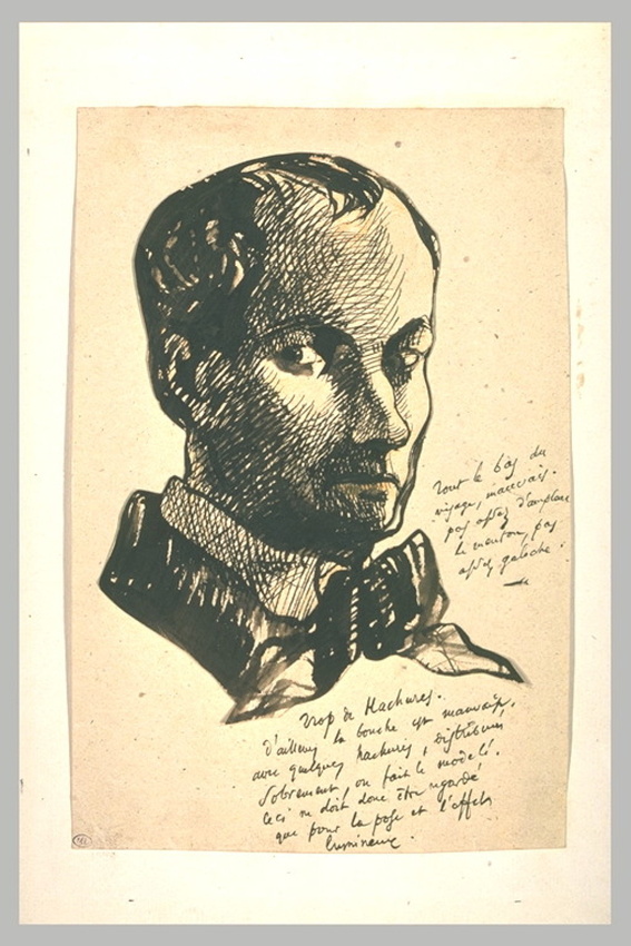Autoportrait - Charles Baudelaire | Musée d'Orsay