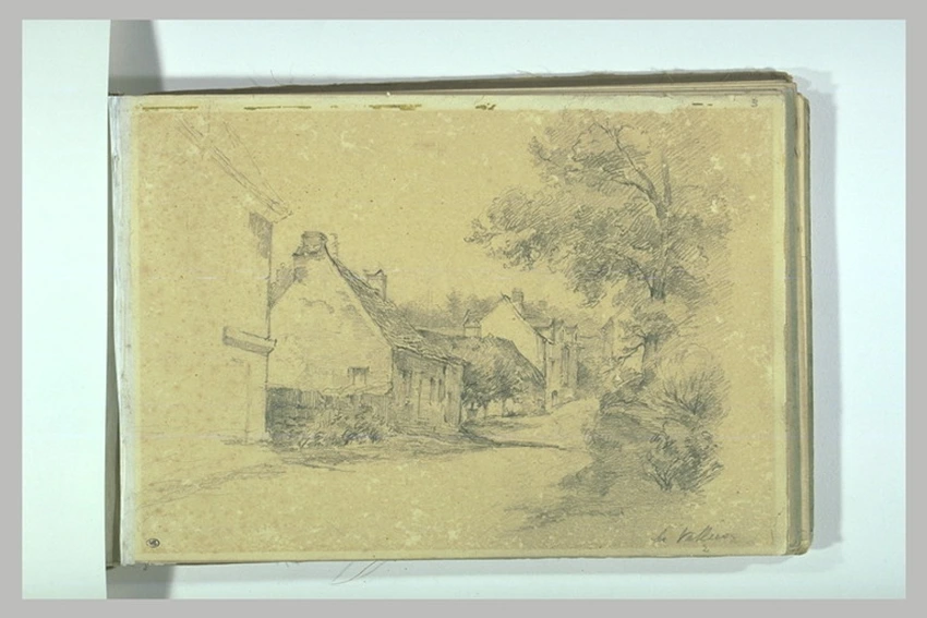 Une ferme - Léonide Bourges | Musée d'Orsay