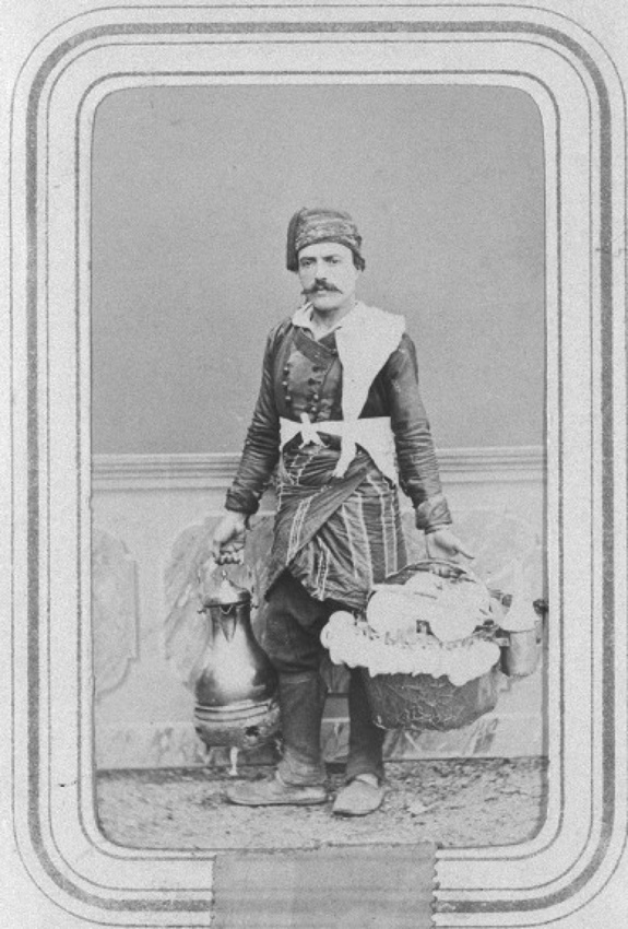 Constantinople, marchand - Pascal Sebah | Musée d'Orsay
