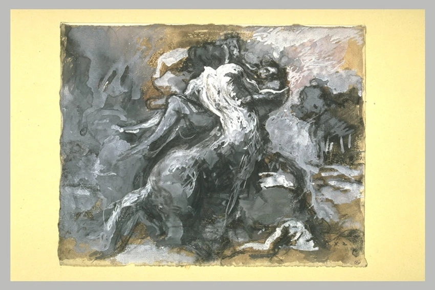 Centaure enlevant une femme - Ker-Xavier Roussel | Musée d'Orsay