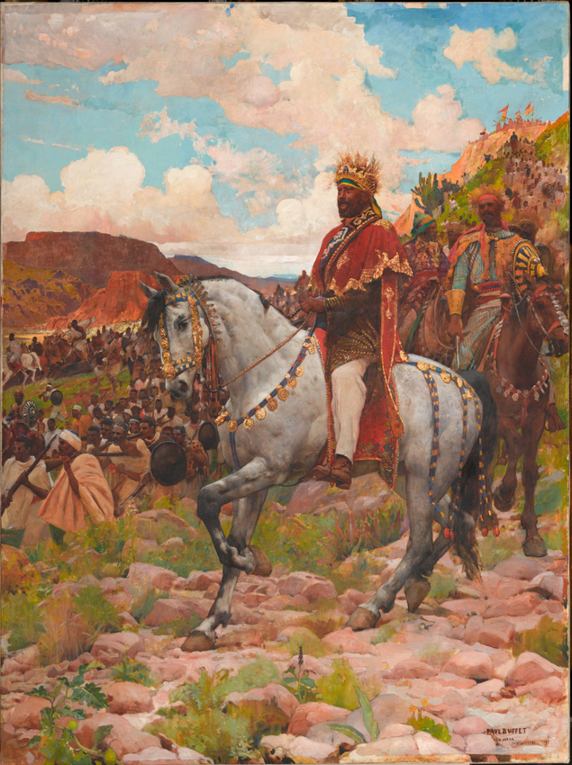 Le Négus Ménélik - Paul Buffet | Musée d'Orsay