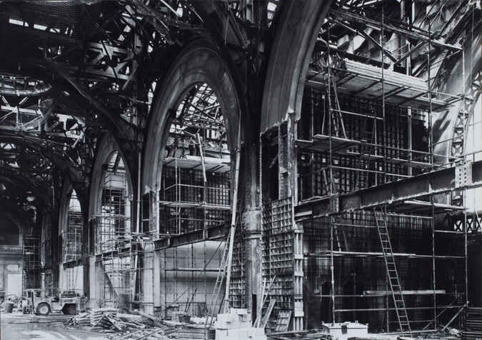 Vestibule, construction au niveau médian - Jim Purcell | Musée d'Orsay