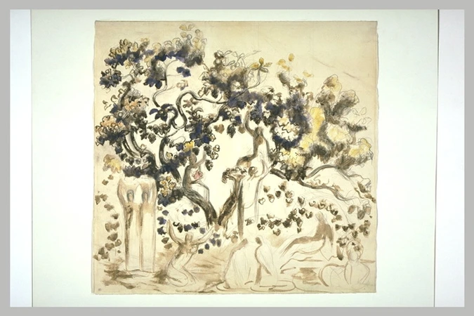 Paysage pour Flore - René Piot | Musée d'Orsay