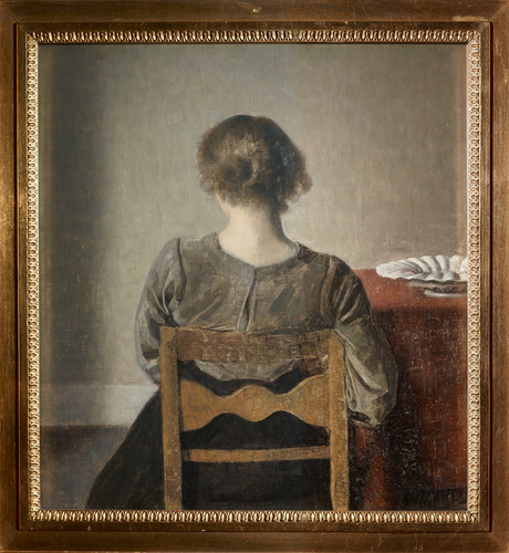 Hvile - Vilhelm Hammershoi | Musée d'Orsay