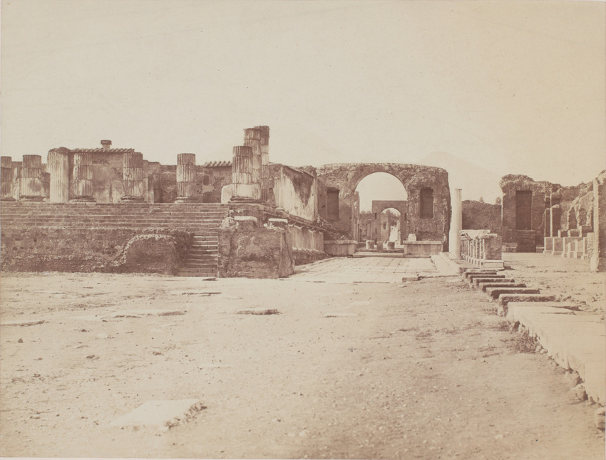 Vue de Pompéi - Achille Quinet | Musée d'Orsay