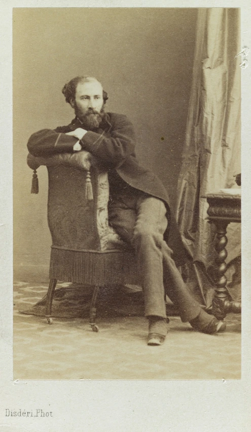 Octave Feuillet - André Adolphe Eugène Disdéri | Musée d'Orsay