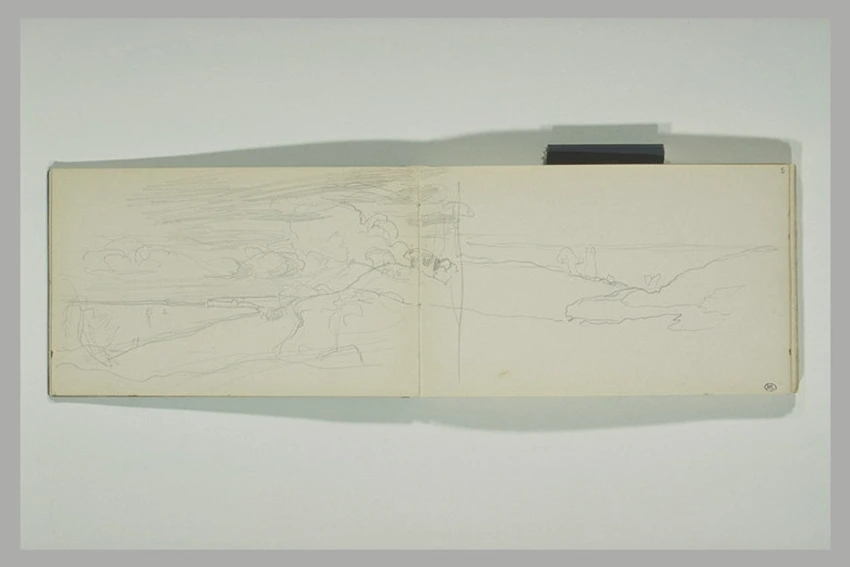 Paysage de bord de mer - Emile René Ménard | Musée d'Orsay