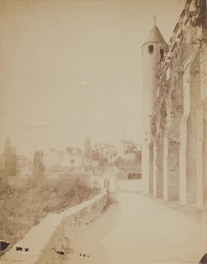 Vue architecturale, Château-Landon - Achille Quinet | Musée d'Orsay