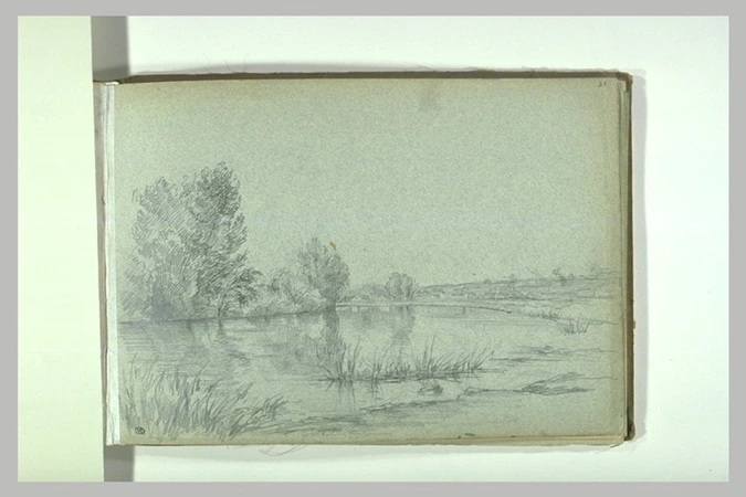 Les bords d'un fleuve - Léonide Bourges | Musée d'Orsay