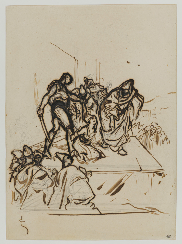 L'Exécution de la juive - Alfred Dehodencq | Musée d'Orsay