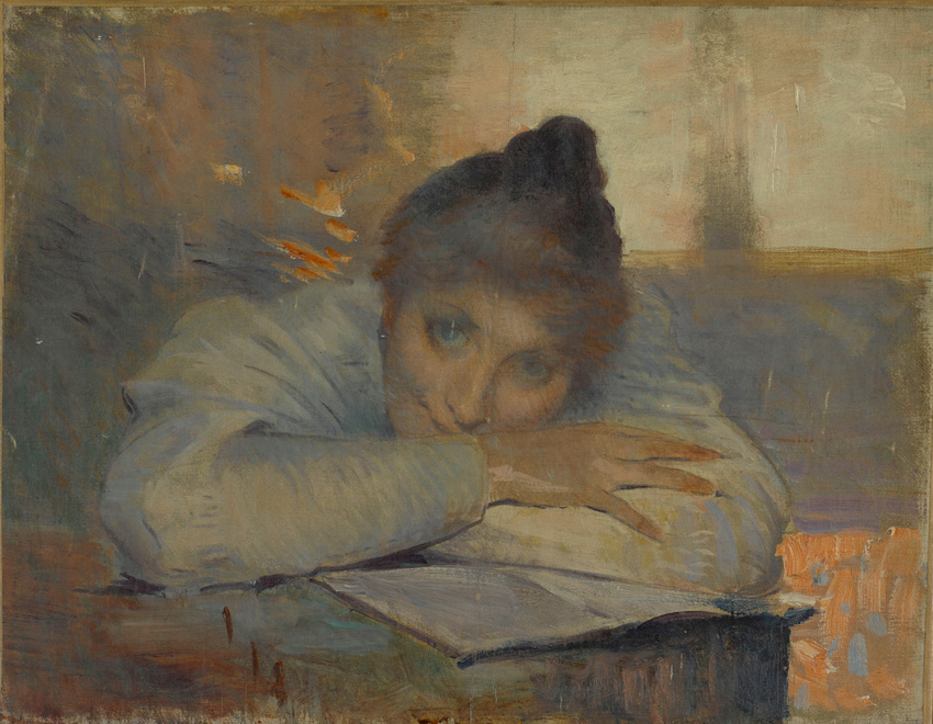 Douce rêverie - Tony Robert-Fleury | Musée d'Orsay