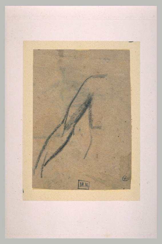 Croquis d'un bras droit, de face - Paul Gauguin | Musée d'Orsay