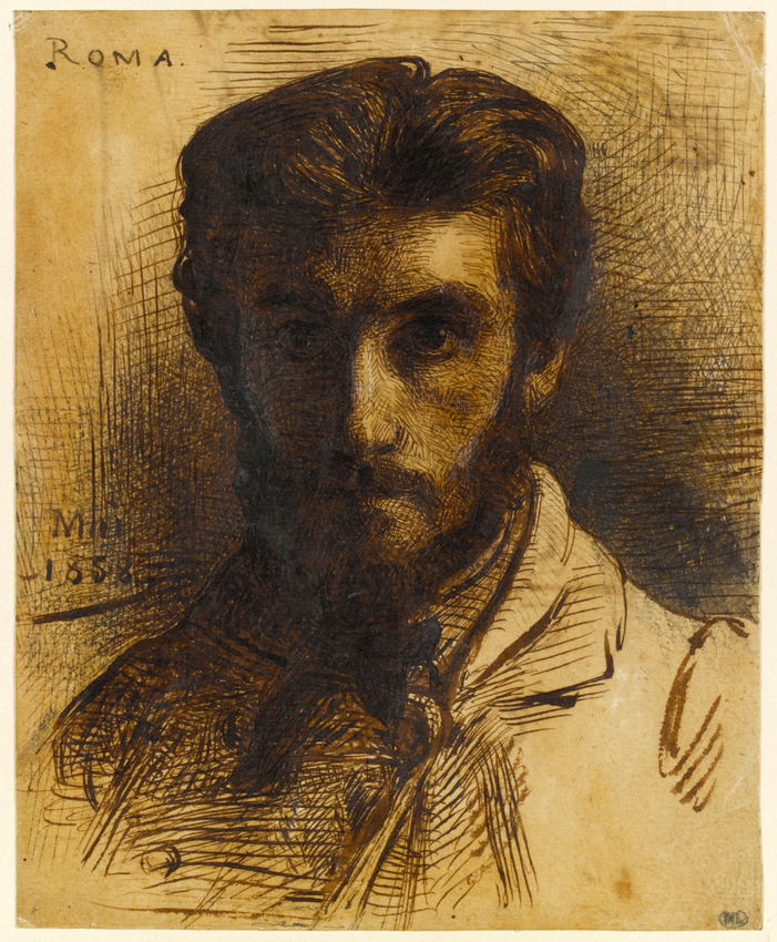 Autoportrait - Léon Bonnat | Musée d'Orsay