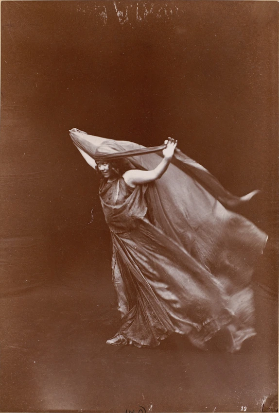 Loïe Fuller s'élançant - Isaiah West Taber | Musée d'Orsay