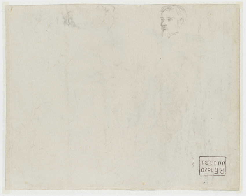 Visage d'homme - Henri Regnault | Musée d'Orsay