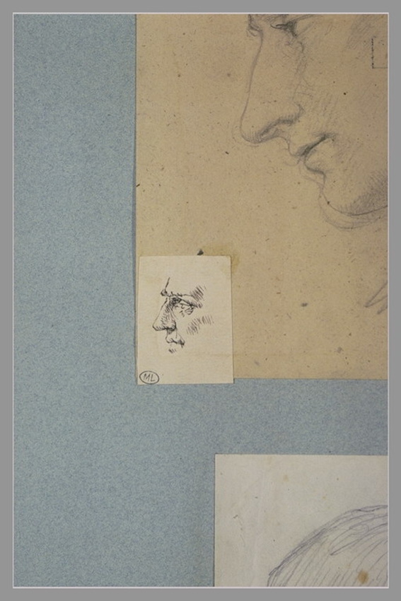 Profil d'homme - Charles Meissonier | Musée d'Orsay