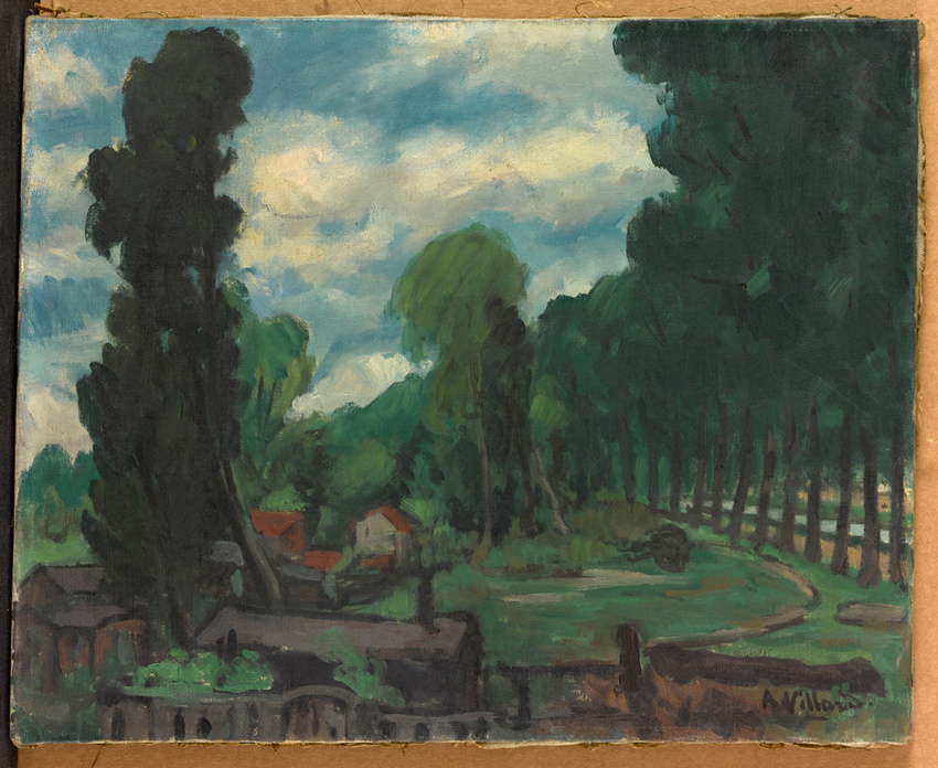 Canal à Moret-sur-Loing - Antoine Villard | Musée d'Orsay