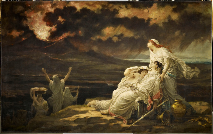 Herculanum, 23 août, an 79 - Hector Leroux | Musée d'Orsay